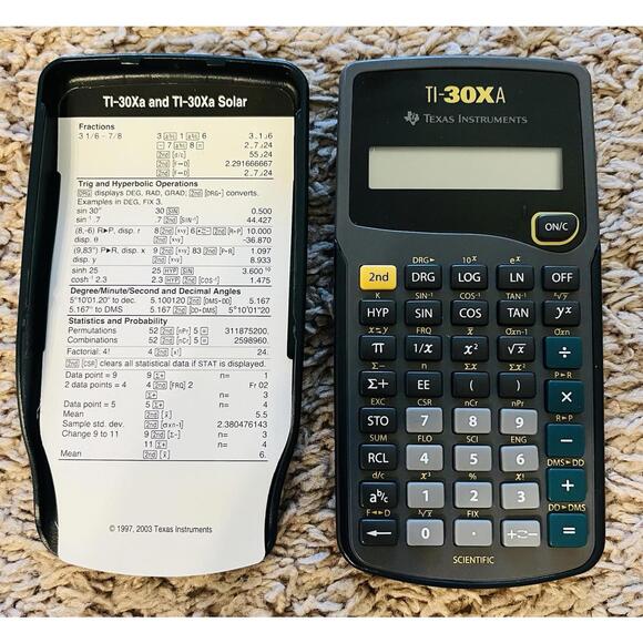 Texas Instruments | Other | Texas Instruments Ti3xa Scientific ...